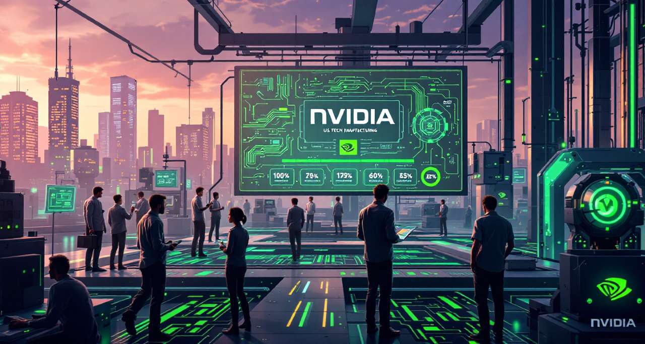 How Nvidia Is Reinventing U.S. Tech Manufacturing - Live News Chat