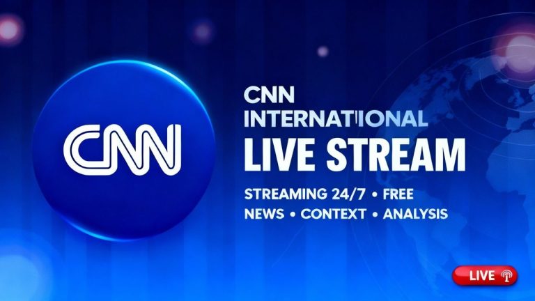 CNN International Live Stream - Watch Free 24/7 Here