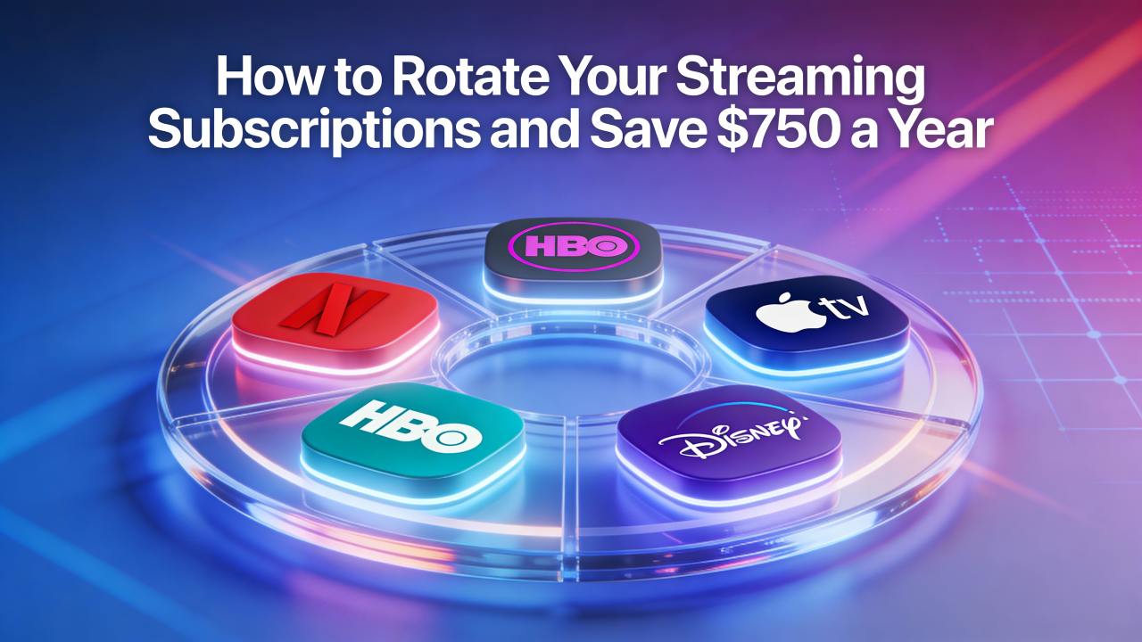How To Rotate Your Streaming Subscriptions And Save $750 A Year - Live ...