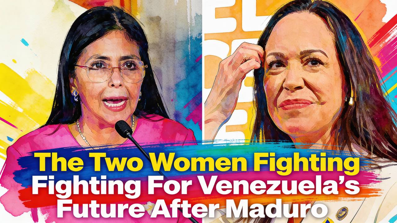 The Two Women Fighting For Venezuela's Future After Maduro - Live News Chat